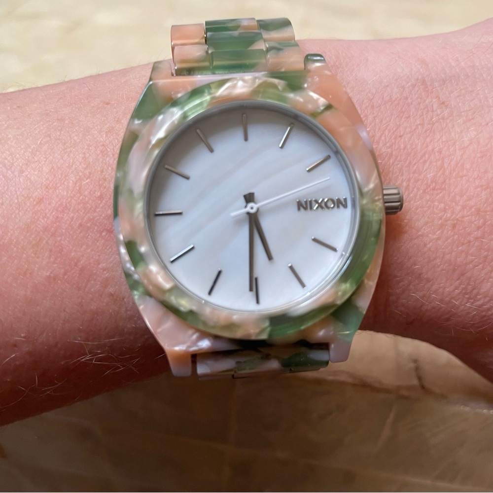 Rare, Limited, Time Teller Nixon Acetate Watch- Needs… - Gem